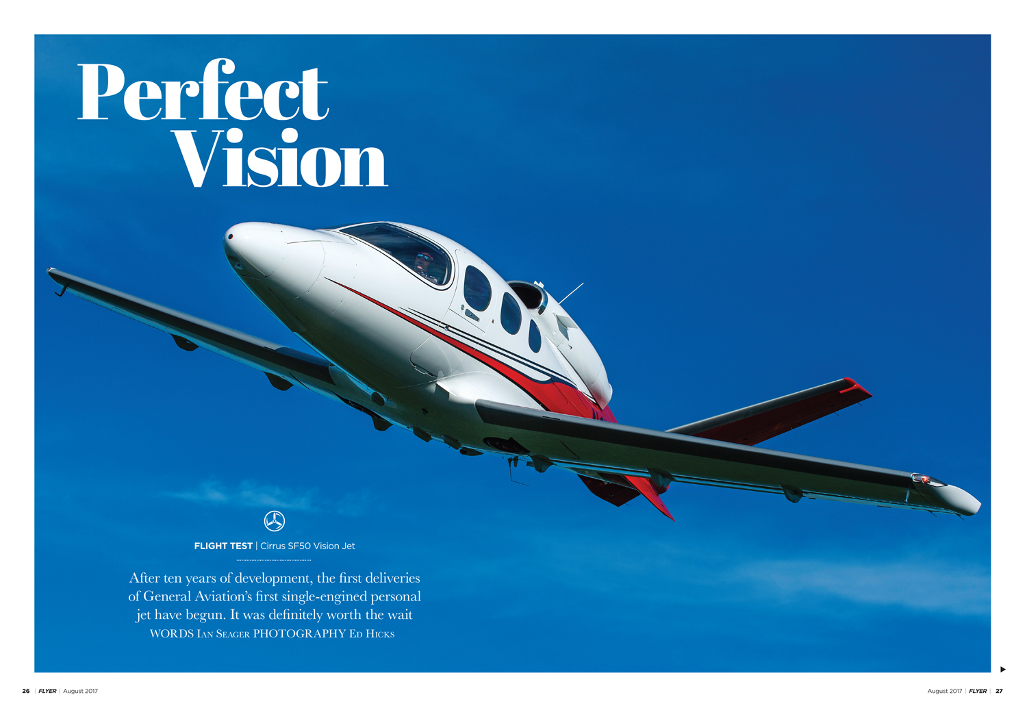 Vision Jet flight test - behind the scenes : FLYER